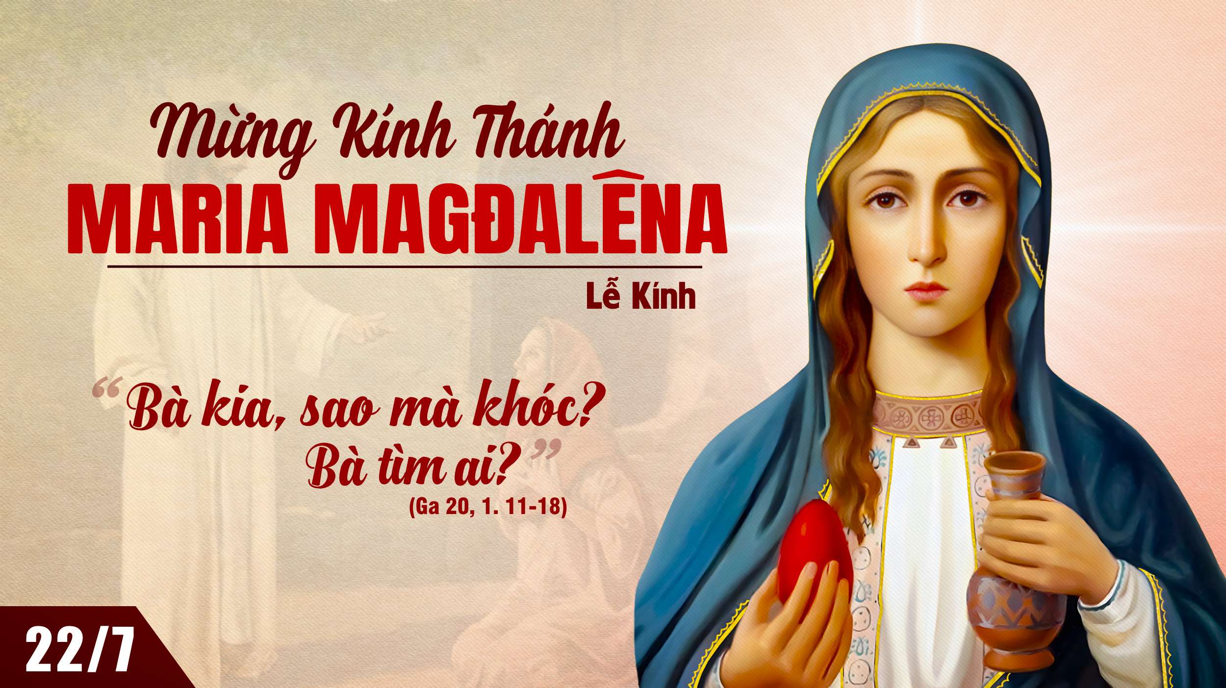 Suy Niệm Lời Chúa | Thứ Ba Tuần XVI Mùa Phục Sinh - THÁNH NỮ MARIA ...