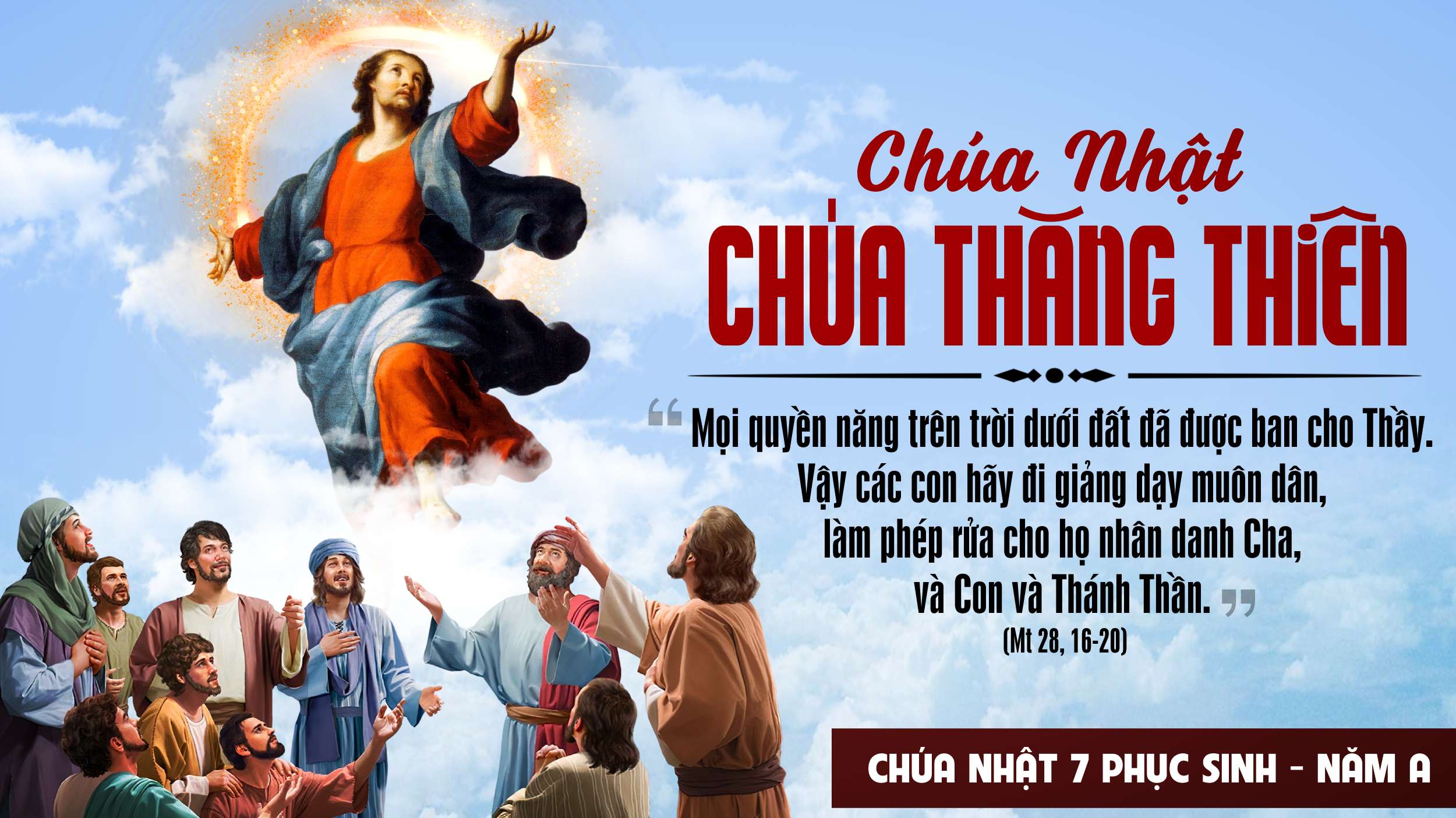 Suy Niệm Lời Chúa | Chúa Nhật Lễ Chúa Thăng Thiên Năm A | Mt 28:16-20 ...