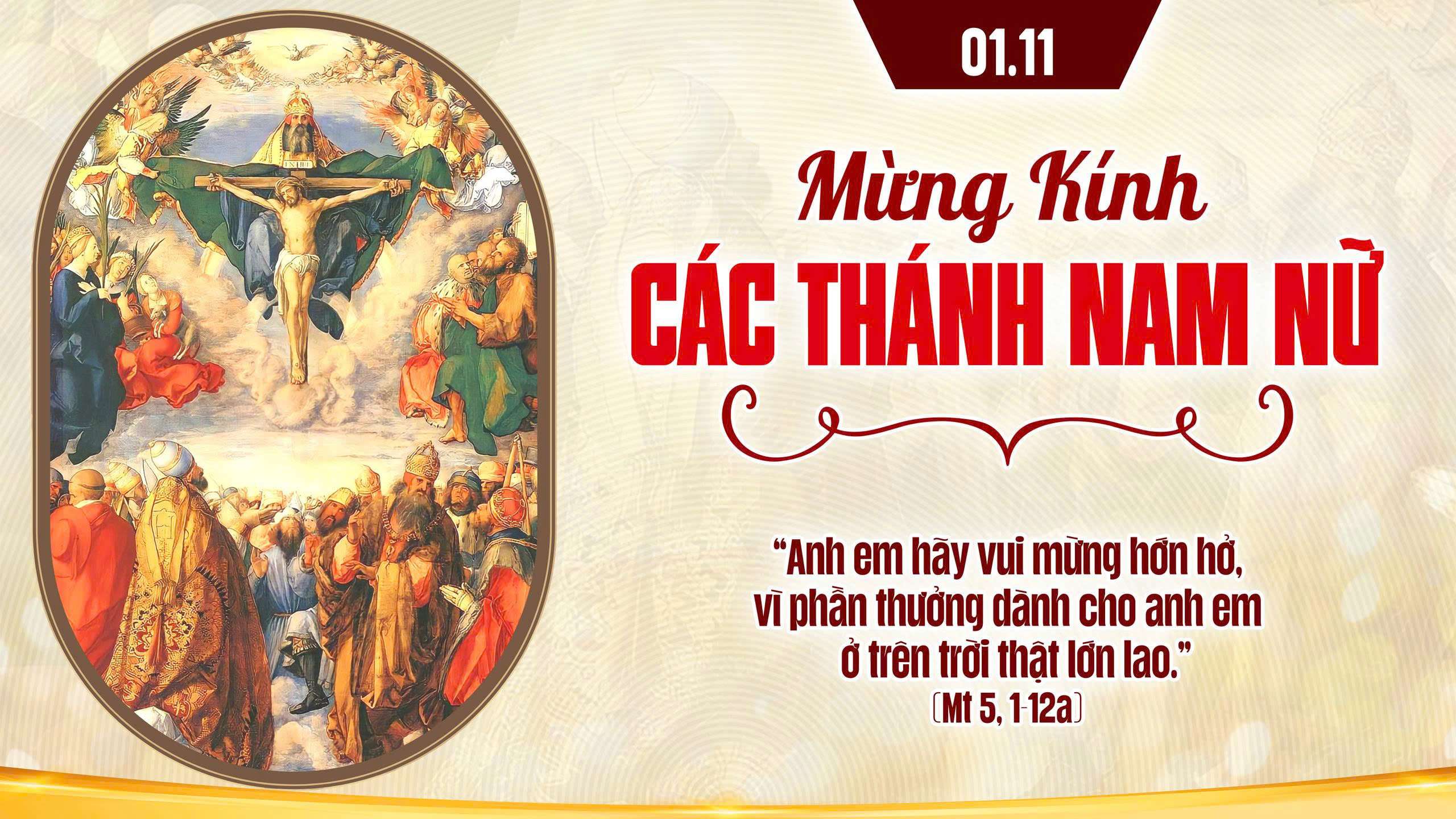 Lời nguyện chung Lễ các Thánh Nam Nữ| Giáo Phận Phú Cường